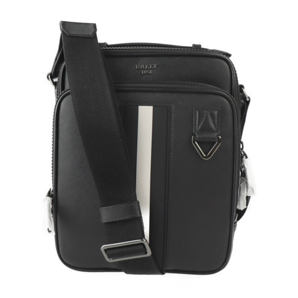 OTHERS | Bags | Bally Barry Mackao Maccao Shoulder Bag Leather Black ...